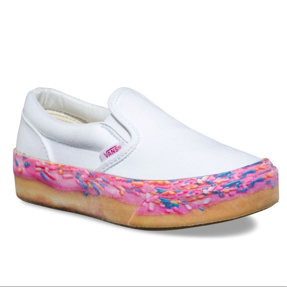 Vans | Shoes | Vans Kids Donut Slipon Platform Shoes | Poshmark
